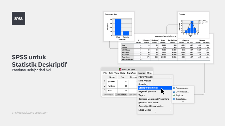 SPSS untuk Statistik Deskriptif: Panduan Belajar dari Nol – Blog Eris