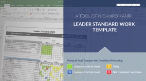 Leader Standard Work Template: A Tool of Nichijo Kanri – Blog Eris